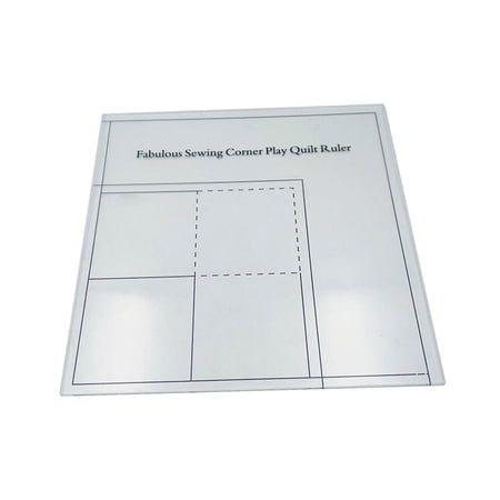 Sewing Corner Play Quilt Ruler,corner Cutter Ruler, Quilting Rulers ...