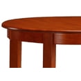 Round Pub Table, Espresso/Cherry - Walmart.com