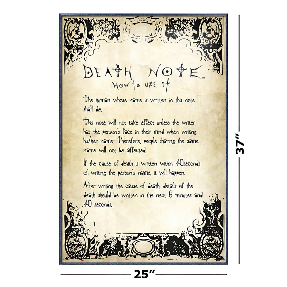 Death Note Rules Page 6