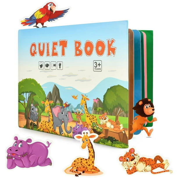 Libro Ocupado Yuff Portátil Silencioso Actividades Preescolar JLAYS-01 ...
