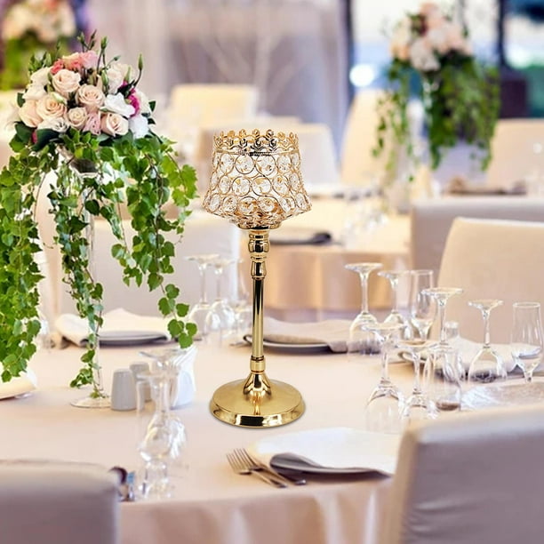 en Tealight Holder Centerpiece Housewarming Gift Table for Dining H ...