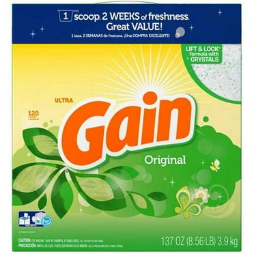 Gain Ultra Original Powder Laundry Detergent (188 oz, 183 Loads ...