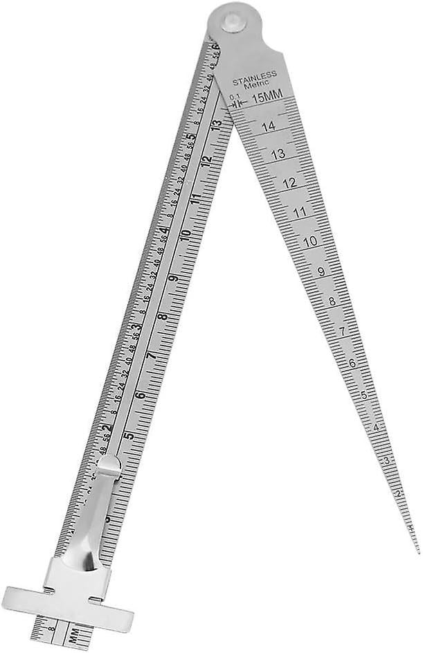 Calibre cónico, regla cónica de acero inoxidable, herramienta de ...