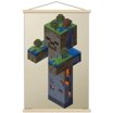 Minecraft - Zombie Swamp Wall Poster with Magnetic Frame, 22.375" x 34 ...