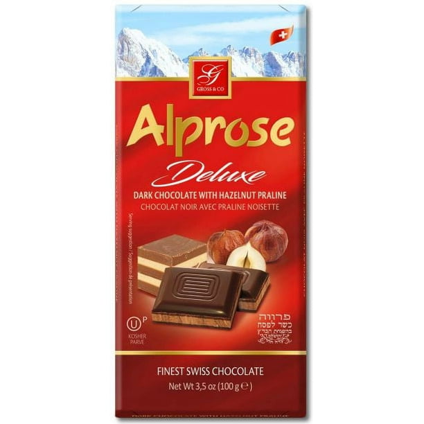 CHOC BAR DELUXE DARK, Choc Bar Deluxe Dark w/Hazelnut KPY - Walmart.ca