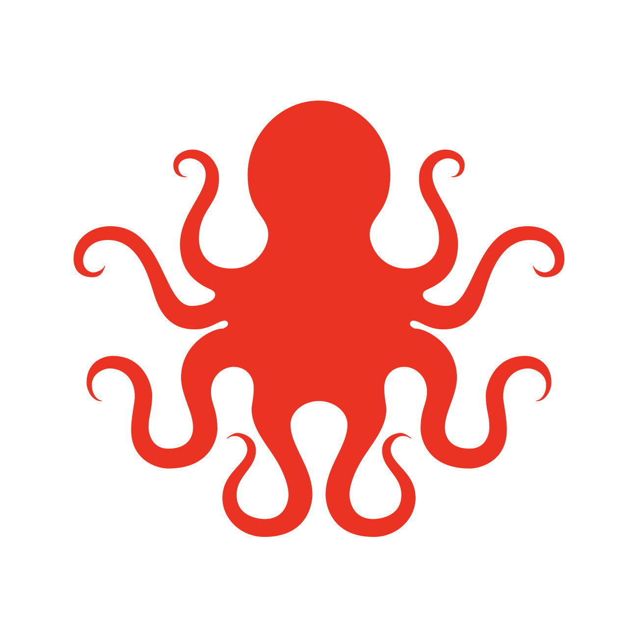 Octopus Sticker Decal Die Cut - Self Adhesive Vinyl - Weatherproof ...