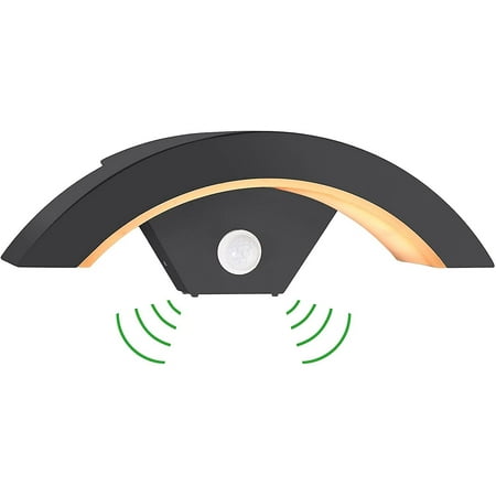 Lepai 18w Led Wall Light Pir Motion Sensor Front Door Light In ...