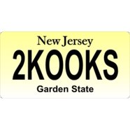 Design It Yourself Custom New Jersey Plate. Free Personalization on ...
