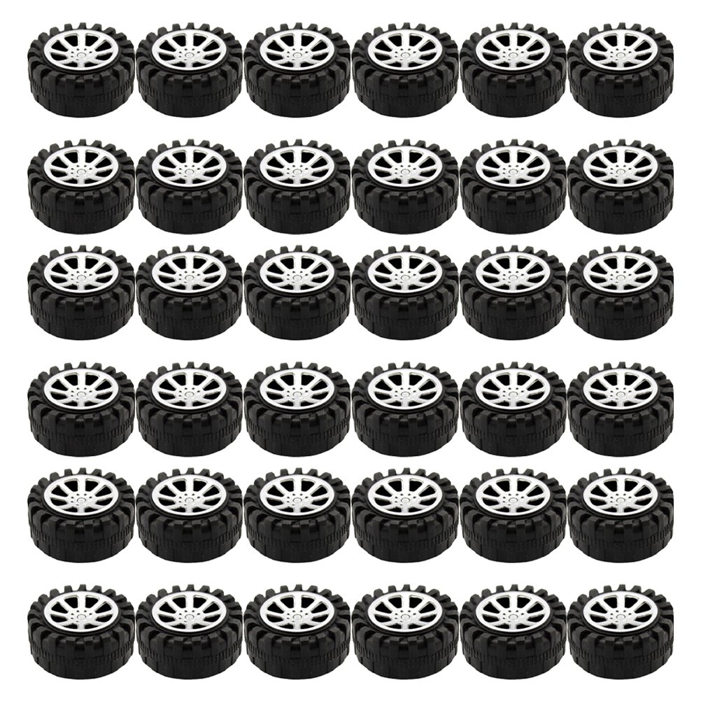 Click here for Amosfun 35 Pcs Toy Car Making Wheels Car Wheels Sm... prices