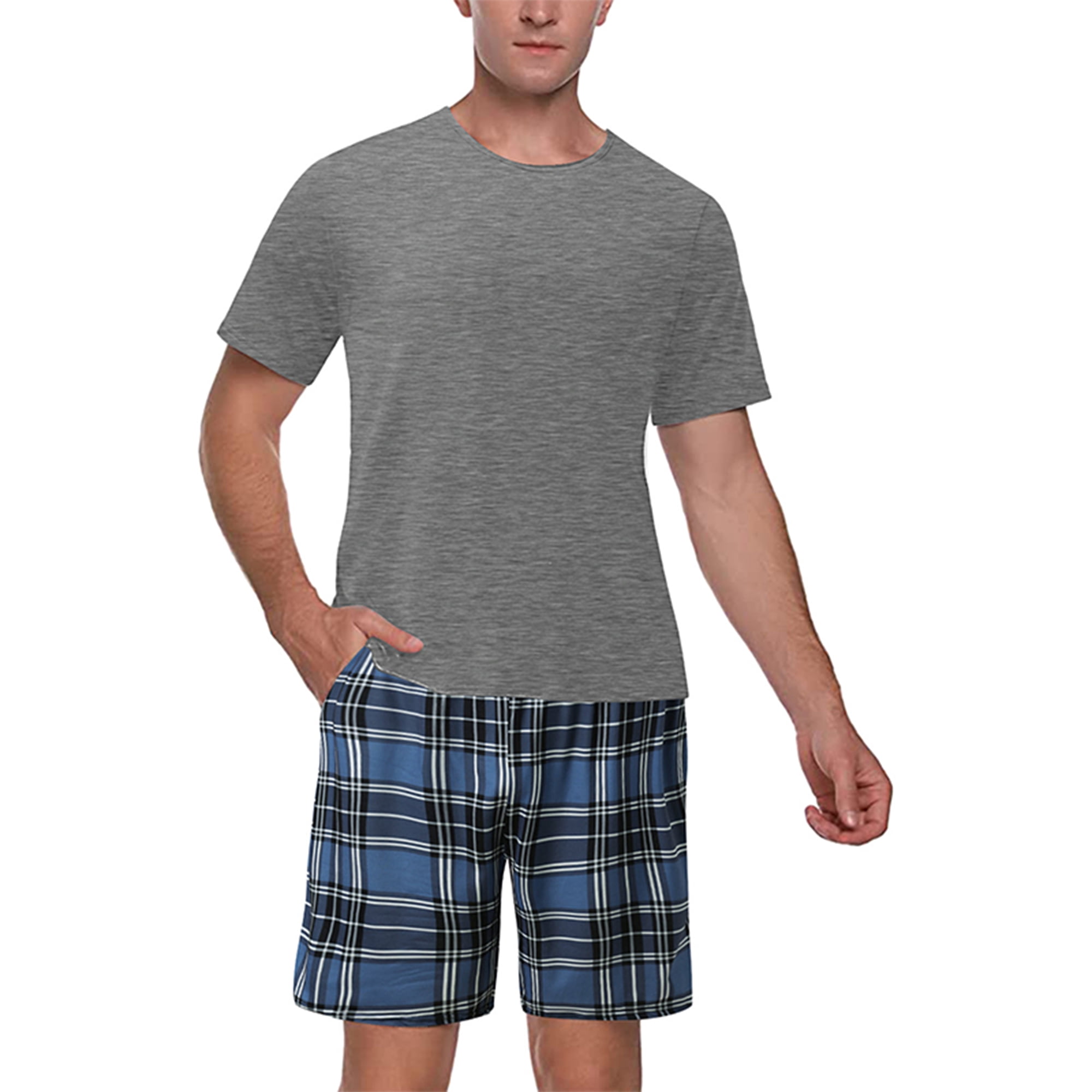 Click here for Fashnice Mens Sleepwear Two Pieces Nightwear 2 Pcs... prices