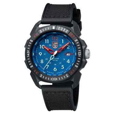 Luminox 1002 Men's Ice-Sar Arctic Black Dial Rubber Strap Watch ...