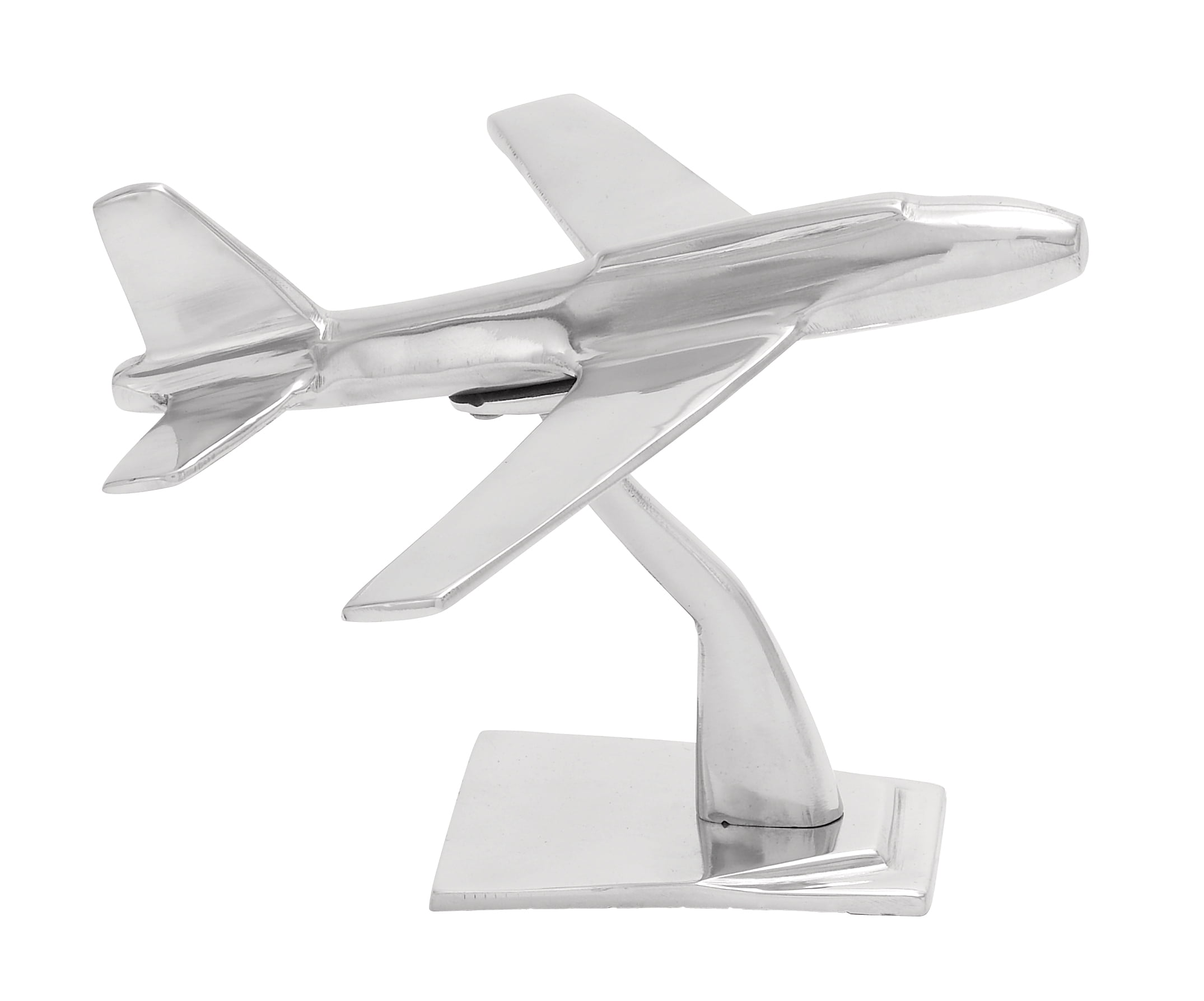 Aluminium Plane With Intricate Detailing And Rich Metallic Glaze ...