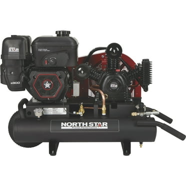 NorthStar 20-Gallon Gas-Powered Portable Air Compressor - Honda 163cc ...