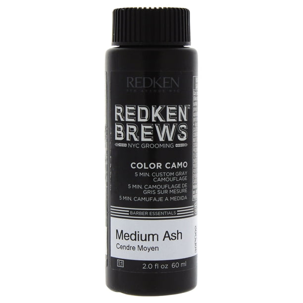 Brews Color Camo - Medium Ash by Redken for Men - 2 oz Hair Color ...