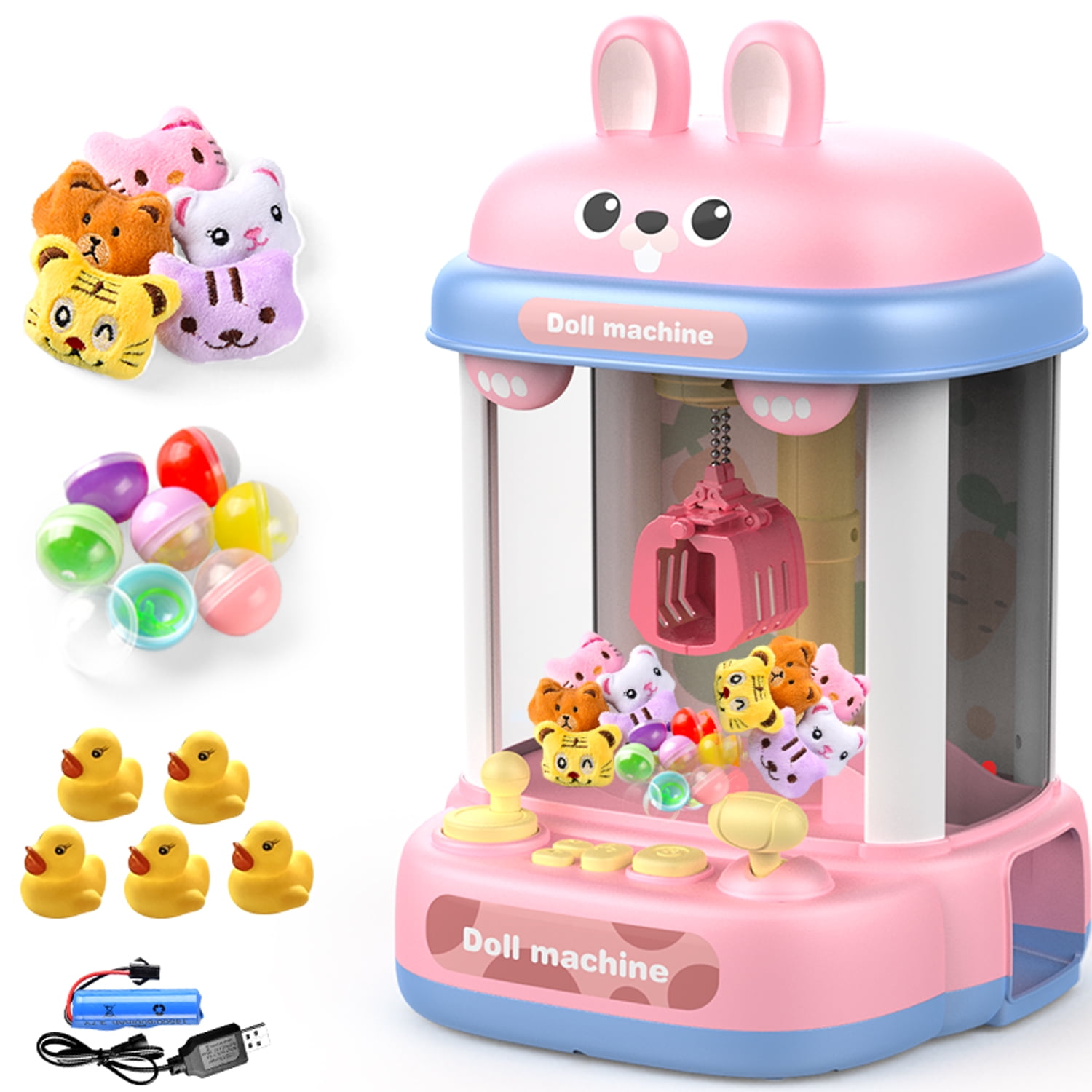 Jiakora Fun Little Toys Claw Machine with Light and Sounds, Electronic ...