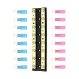 8 Terminals Bus Bar Busbar Junction Assembly Stable Performance Brass ...