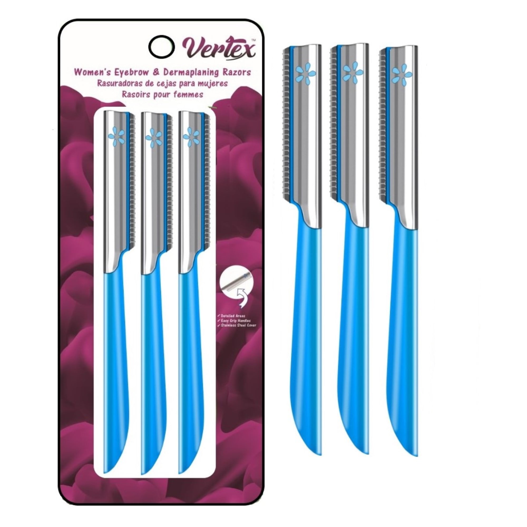 Click here for Vertex Womens Facial Razor For Peach Fuzz Hair Rem... prices