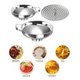 UPOUART 3-Piece Stainless Steel Canning Funnel Set with Wide Mouth and ...