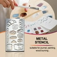 Bread Metal Stencil Bread Theme Metal Journal Stencils Reusable ...