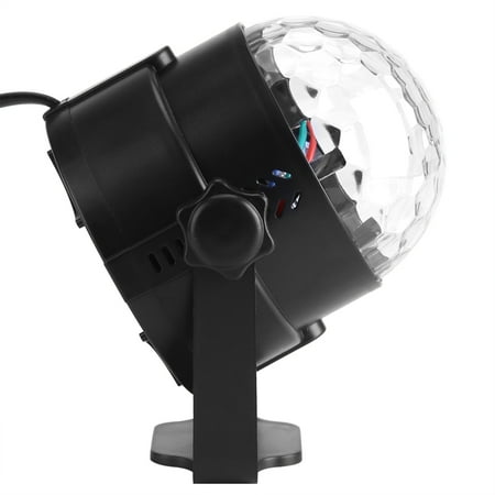 Stage Light 3W 110~240V Mini RGB LED Ball Stage Light Pub Disco Party ...