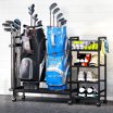 GoSports Premium Wooden Golf Putter Stand - Indoor Display Rack - Holds ...