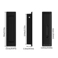 Concealed Cabinet pull Drawer Knobs Stainless Steel Flush Mount Handle ...