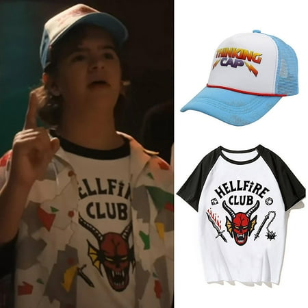 Thinking Cap Dustin Costume Set | Stranger Thing Thinking Baseball Cap ...
