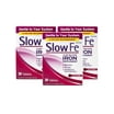 Slow Fe 45mg Iron Supplement Tabs for Iron Deficiency, High Potency ...