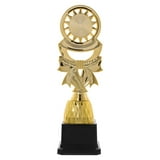 Golden Plastic Trophy for Children's Competitions and Decor 4.5 Inches ...