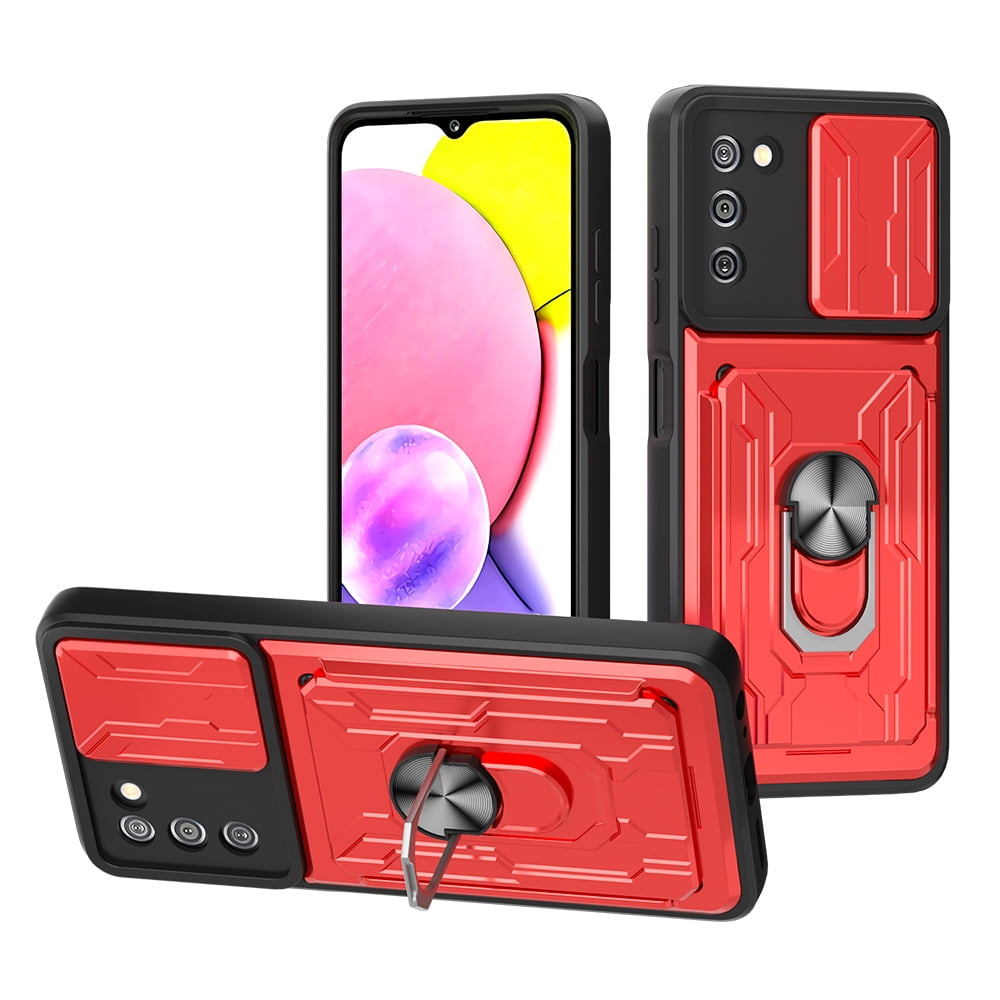NIFFPD Galaxy A03S Phone Case, Samsung A03S Phone Case with Ring ...
