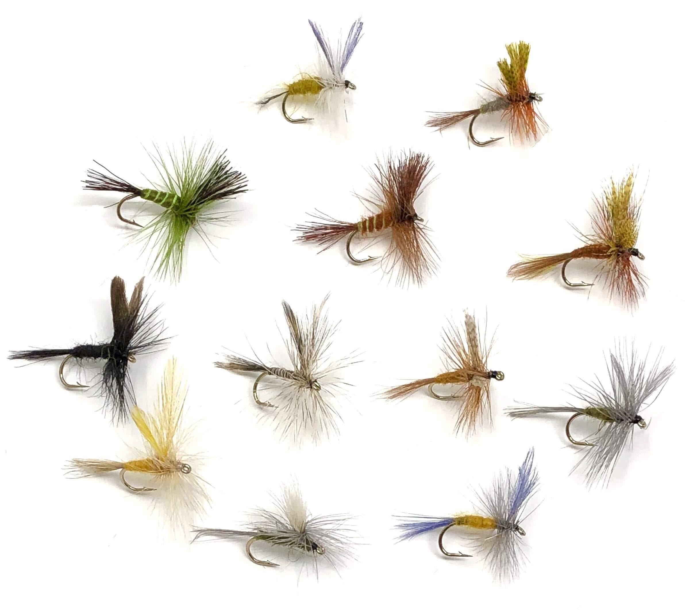 - Hi-Vis Parachute Sulphur 12 Dry Fly One Dozen
