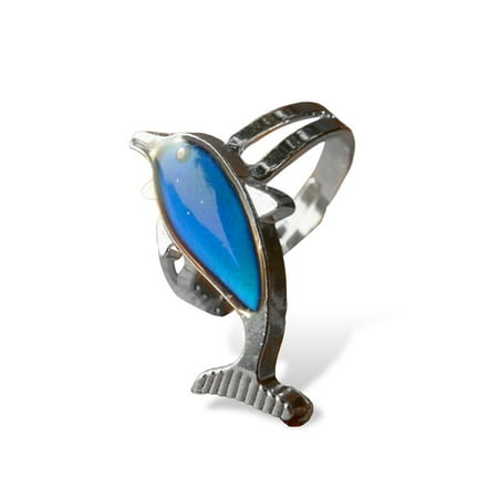 Mood Rings Color Change Adjustable Temperature Emotion Feeling Finger ...