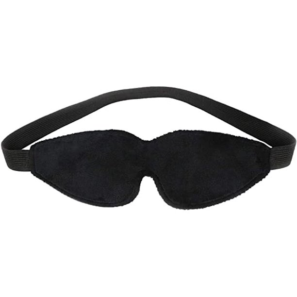 nipocaio PU Leather Role Play Blindfold Eye Mask Sleep Mask Eye Cover ...