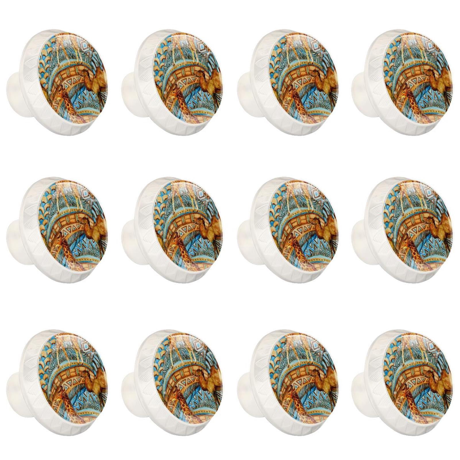 12 Pcs African Camel and Giraffe Knobs for Kitchen Cabinet Cupboard ...