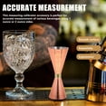 Himition Stainless Steel Cocktail Jigger Ounce Cup Measuring Jigger For ...