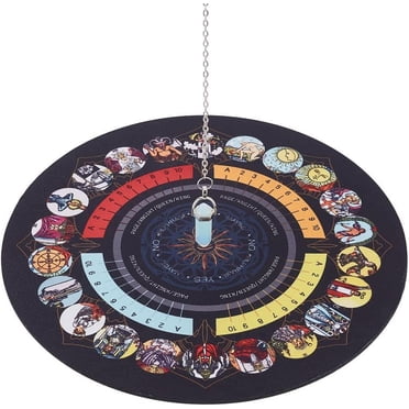 Star Pendulum Board Divination Dowsing Board Metaphysical Message Board ...