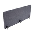 60x24 in Desk Divider Clamp-on Desktop Privacy Panel Sound Proof ...