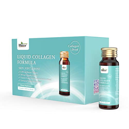 Heivy Liquid Collagen Supplement, Collagen Drink, Collagen Peptides ...