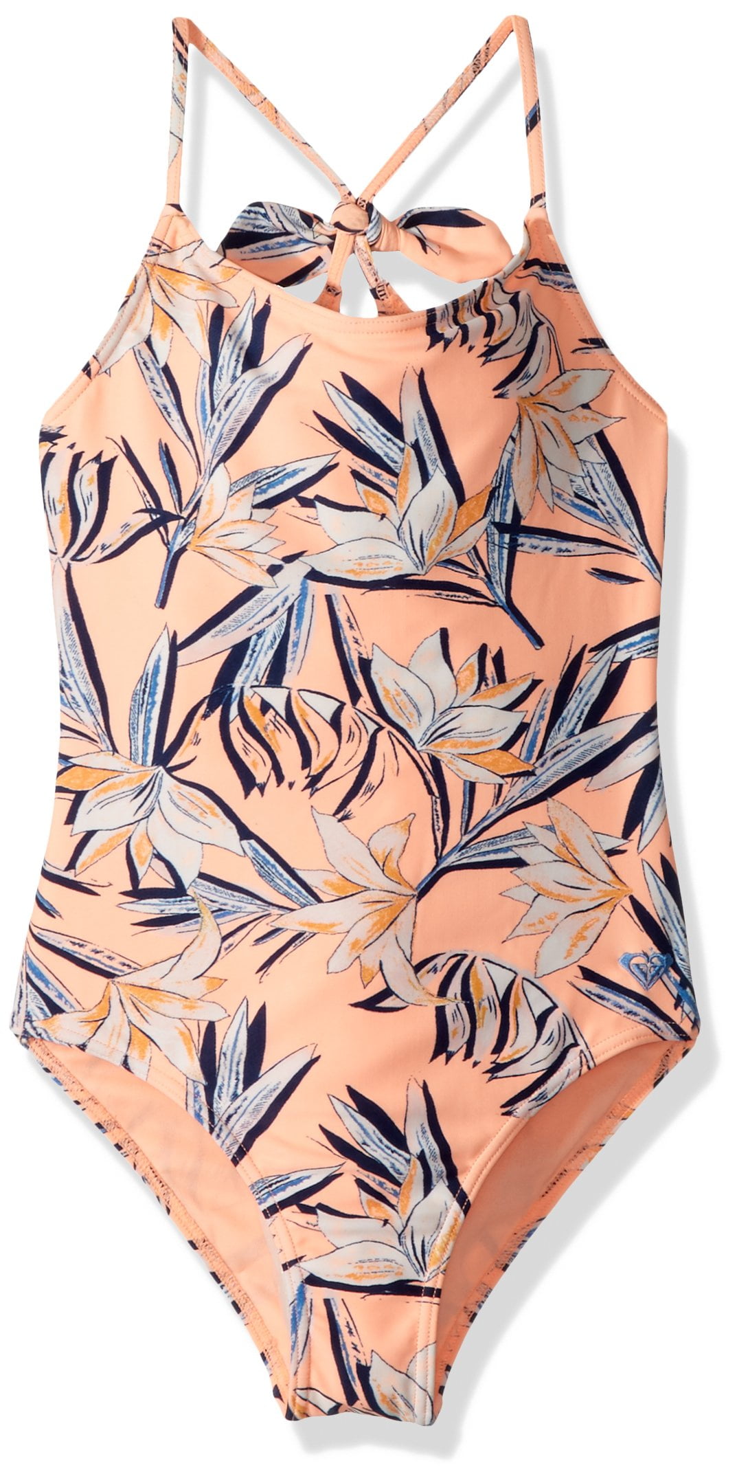 Roxy Girls Swimwear Born In Waves One Piece Swimsuit 8