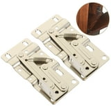 Homemaxs 45 Degree Tip-Out Tray Hinges, Durable Iron Pivot Hinges, 2pcs ...