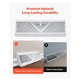 15 Inch Floor Registers 10-Pack, HVAC Floor Vents - Heavy Duty Iron ...