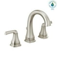 Delta Portwood 8-inch Widespread 2-Handle Bathroom Faucet with Spotshield, Brushed Nickel Finish ...
