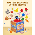 JoyCat Alphabet Mystery Box, 26 PCS Learning Toys for Kids, Preschool ...