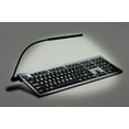 LogicKeyboard XL Print Advance - Keyboard - USB - US - white on black ...