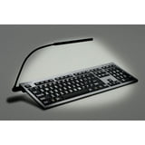 LogicKeyboard XL Print Advance - Keyboard - USB - US - white on black ...