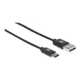 Manhattan 354936 USB-C Male to USB-A Male Cable, 10ft - Walmart.com