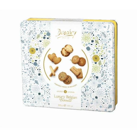Desobry Authentic Belgian Chocolate Cookies, 12 Luxury Assortment, 28.2 ...