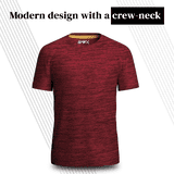 SPXTREME Men's Dry-Fit Short Sleeve Athletic Crewneck T-Shirts [5 Pack ...