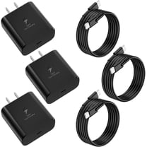 2026 New 45W USB C Super Fast Charger 3-Pack with 3 Cables, Super Fast ...
