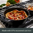 All-Clad Enameled Cast Iron, Dutch Oven with Lid and Acacia Wood Trivet ...